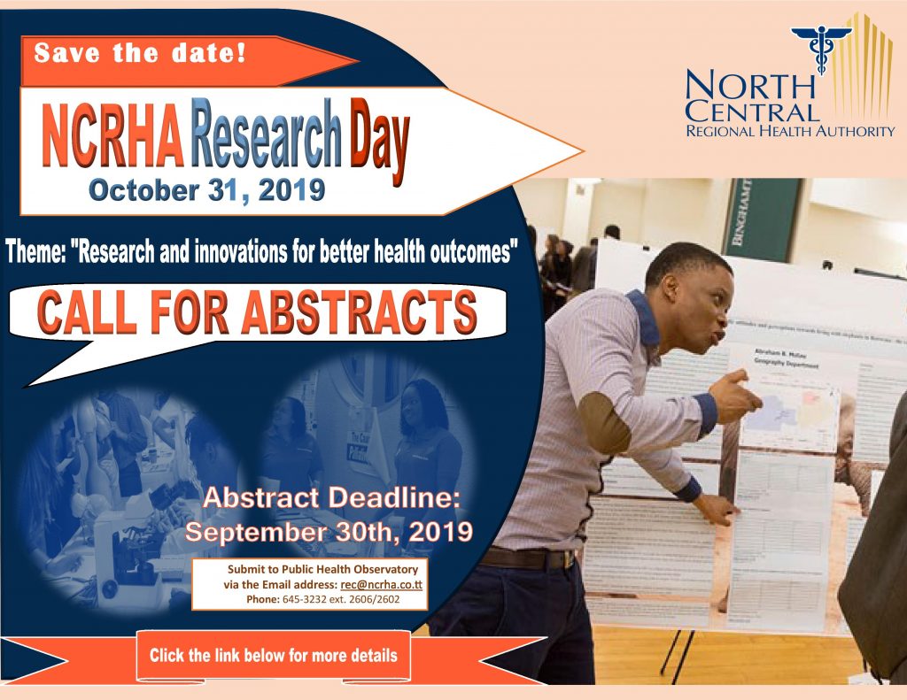 NCRHA Research Day - Call for Abstracts - NCRHA